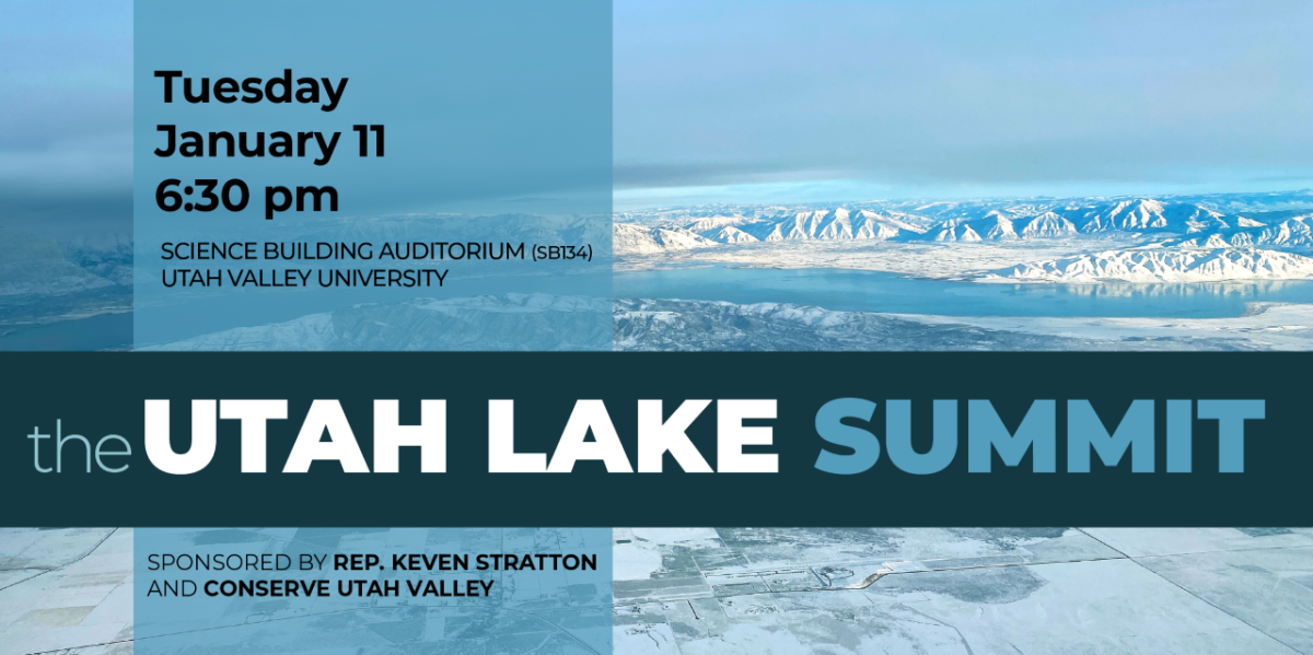 Rep. Keven Stratton and Conserve Utah Valley to host Utah Lake Summit ...
